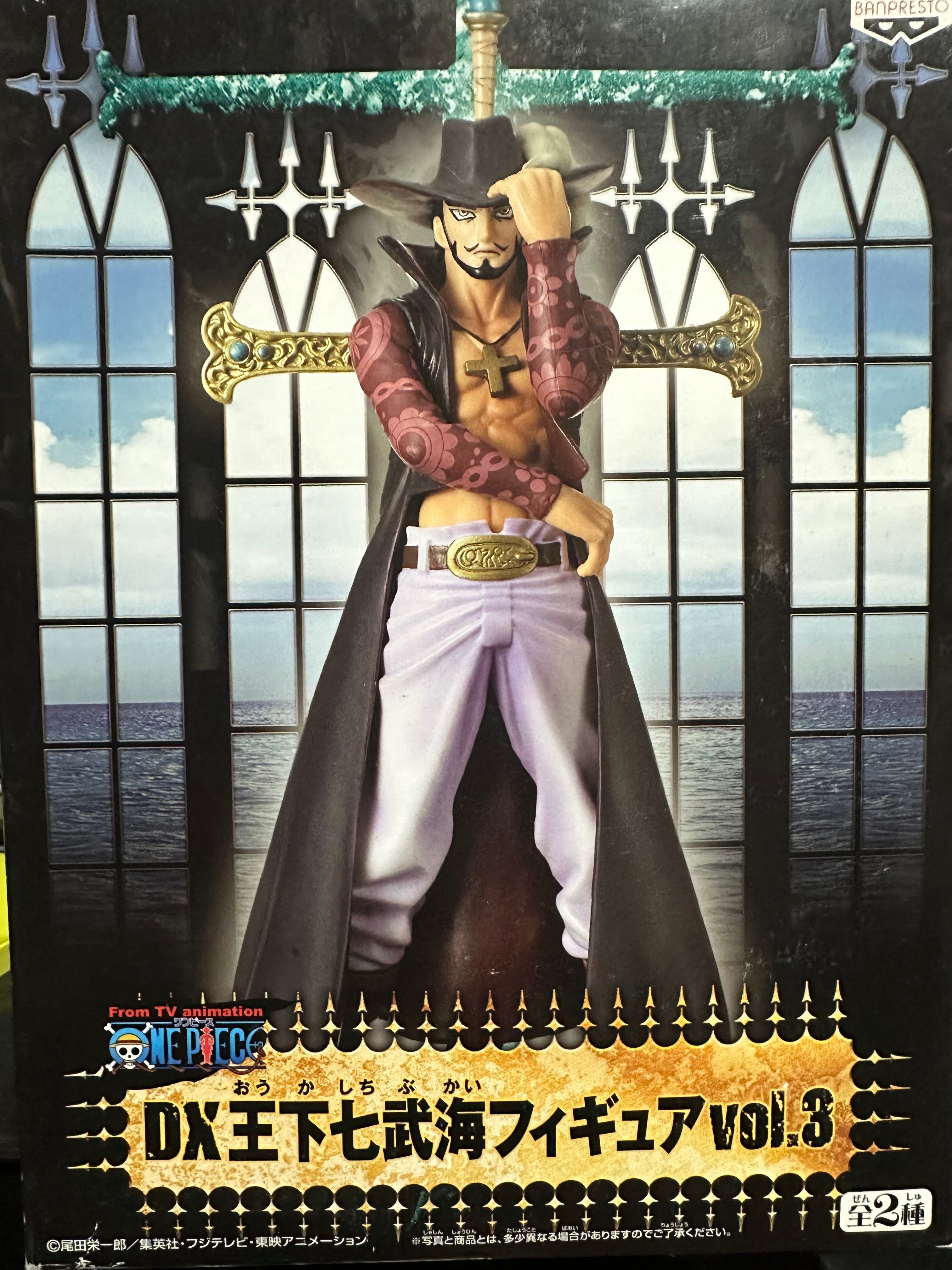 One Piece - Dracule Mihawk (DX Shichibukai figure vol.3) - Usado sin C ...